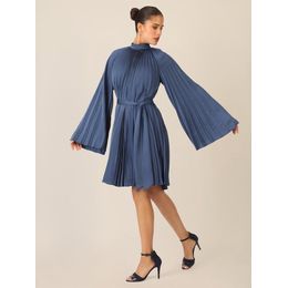 Apart Satinkleid in Blau - 72% | Gr&ouml;&szlig;e 38 | Damen-kleider