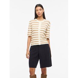 Vila Strickbluse "Vizicha" in Creme - 48% | Gr&ouml;&szlig;e L | Damen-blusen