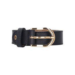 Charm Leder-G&uuml;rtel in Schwarz - -8% | Gr&ouml;&szlig;e 95 | Damenguertel