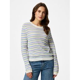 Pieces Pullover "Pcdiana" in Wei&szlig; - 45% | Gr&ouml;&szlig;e M | Damen-pullover-cardigans
