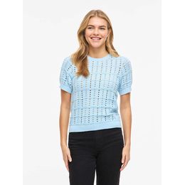 Vila Bluse "Visidona" in Hellblau - 44% | Gr&ouml;&szlig;e S | Damen-blusen