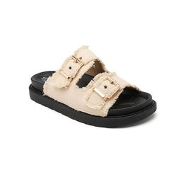 Sixth Sens Pantoletten in Beige - 69% | Gr&ouml;&szlig;e 36 | Damen-pantoletten