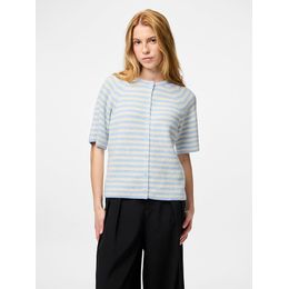 Pieces Bluse "Pcmalou" in Hellblau - 70% | Gr&ouml;&szlig;e XS | Damen-blusen