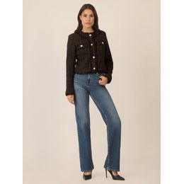 Apart Blazer in Schwarz/ Beige - 72% | Gr&ouml;&szlig;e 38 | Damenjacken