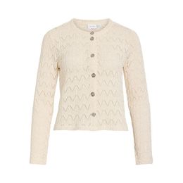Vila Cardigan "Vicitra" in Beige - 57% | Gr&ouml;&szlig;e XS | Damen-pullover-cardigans
