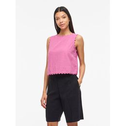 Vila Blusentop "Vimindy" in Rosa - 40% | Gr&ouml;&szlig;e 40 | Damen-blusen
