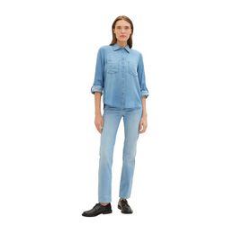Tom Tailor Jeansbluse in Hellblau - 56% | Gr&ouml;&szlig;e 44 | Damen-blusen