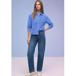Street One Cordhemd in Hellblau - 40% | Gr&ouml;&szlig;e 40 | Damen-blusen