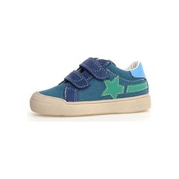 Naturino Leder-Sneakers "Singery" in Blau - 42% | Gr&ouml;&szlig;e 27 | Kindersneakers