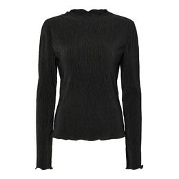 Pieces Bluse "Pcflora" in Schwarz - 44% | Gr&ouml;&szlig;e M | Damen-blusen