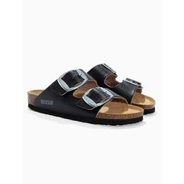 BACKSUN Pantoletten "Londrina" in Schwarz - 53% | Gr&ouml;&szlig;e 38 | Damen-pantoletten