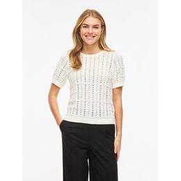 Vila Bluse "Visidona" in Wei&szlig; - 44% | Gr&ouml;&szlig;e S | Damen-blusen