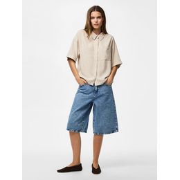Pieces Bluse "Pcvinsty" in Beige - 57% | Gr&ouml;&szlig;e XS | Damen-blusen