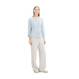Tom Tailor Bluse in Hellblau - 55% | Gr&ouml;&szlig;e 42 | Damen-blusen