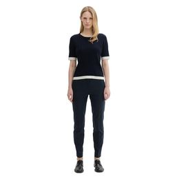Tom Tailor Hose in Dunkelblau - 62% | Gr&ouml;&szlig;e 44/L30 | Damenhosen