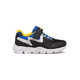 Geox Sneakers "New Torque" in Schwarz/ Silber - 49% | Gr&ouml;&szlig;e 24 | Kindersneakers