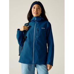 Regatta Regenjacke "Birchdale II" in Dunkelblau - 72% | Gr&ouml;&szlig;e 42 | Damen-outdoorjacken