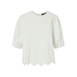 Pieces Bluse in Wei&szlig; - 60% | Gr&ouml;&szlig;e S | Damen-blusen