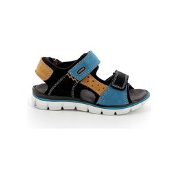 Primigi Leder-Sandalen in Dunkelblau/ Gelb/ Schwarz - 50% | Gr&ouml;&szlig;e 30 | Kindersandalen