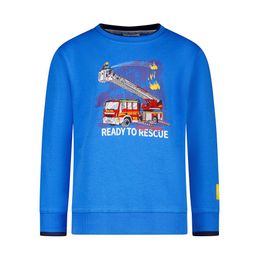 SALT & PEPPER Salt and Pepper Sweatshirt in Blau - 53% | Gr&ouml;&szlig;e 104/110 | Kinder-sweatshirts-jacken