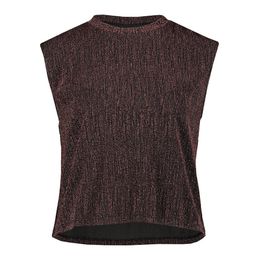 Pieces Blusentop in Braun - 45% | Gr&ouml;&szlig;e L | Damen-blusen