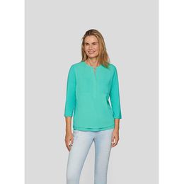Rabe Bluse in T&uuml;rkis - 63% | Gr&ouml;&szlig;e 50 | Damen-blusen
