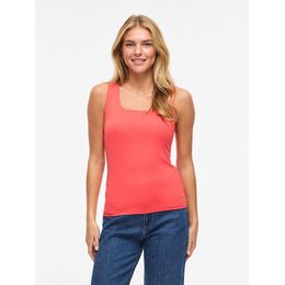 Vila Top "Vikenza" in Rot - 50% | Gr&ouml;&szlig;e S | Damen-tops