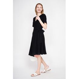 ASSUILI Kleid in Schwarz - 66% | Gr&ouml;&szlig;e 40 | Damen-kleider