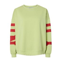 Pieces Sweatshirt "Pcfany" in Gr&uuml;n - 55% | Gr&ouml;&szlig;e XL | Damen-sweatshirts-jacken