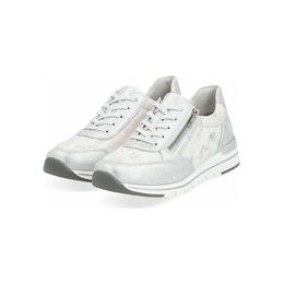 Remonte Sneakers in Wei&szlig;/ Silber - 43% | Gr&ouml;&szlig;e 41 | Damen-sneakers