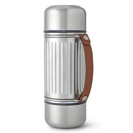Black+Blum Isolierflasche "Explorer" in Silber -1 l - 14% | Damen-outdoor-ausruestung