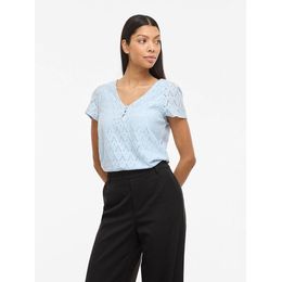 Vila Bluse "Viamalina" in Hellblau - 54% | Gr&ouml;&szlig;e S | Damen-blusen