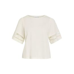 Vila Bluse "Virirna" in Creme - 48% | Gr&ouml;&szlig;e S | Damen-blusen