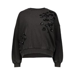 Pieces Sweatshirt in Anthrazit - 62% | Gr&ouml;&szlig;e XS | Damen-sweatshirts-jacken