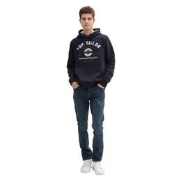 Tom Tailor Hoodie in Dunkelblau - 56% | Gr&ouml;&szlig;e XL | Herren-sweatshirts-jacken