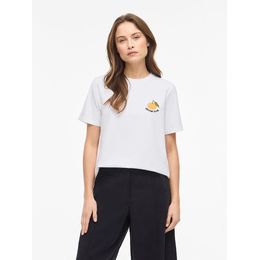 Vila Shirt "Vinora" in Wei&szlig; - 40% | Gr&ouml;&szlig;e M | Damen-tops