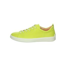 Think! Leder-Sneakers "Turna" in Limette - 64% | Gr&ouml;&szlig;e 41 | Damen-sneakers