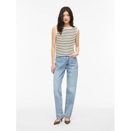 Vila Stricktop "Vimalu" in Beige - 44% | Gr&ouml;&szlig;e XL | Damen-tops