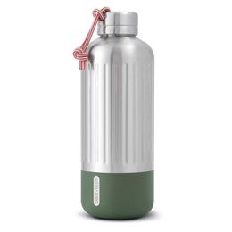 Black+Blum Isolierflasche "Explorer" in Silber/ Gr&uuml;n - 850 ml - 27% | Damen-outdoor-ausruestung