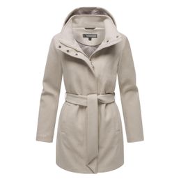 Marikoo Damen Mantel Katalinaa mit Tailleng&uuml;rtel