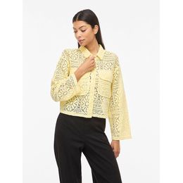 Vila Bluse "Vimerinda" in Gelb - 52% | Gr&ouml;&szlig;e S | Damen-blusen