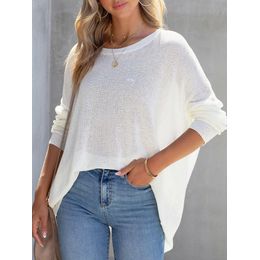 LA Angels Pullover in Wei&szlig; - 70% | Gr&ouml;&szlig;e L | Damen-pullover-cardigans