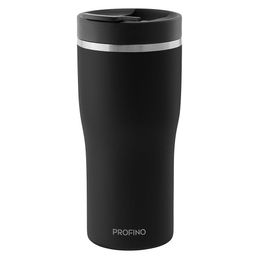 Profino Thermobecher "Barista" in Schwarz - 350 ml - 15% | Damen-outdoor-ausruestung