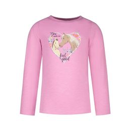 SALT & PEPPER Salt and Pepper Longsleeve in Rosa - 38% | Gr&ouml;&szlig;e 116/122 | Kinder-longsleeves
