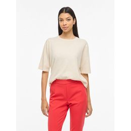 Vila Shirt "Vimalu" in Creme - 44% | Gr&ouml;&szlig;e S | Damen-tops