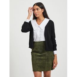 Vila Cardigan "Viril" in Schwarz - 42% | Gr&ouml;&szlig;e XL | Damen-pullover-cardigans