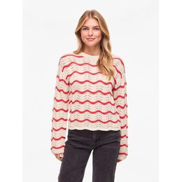 Vila Pullover "Viwave" in Beige - 40% | Gr&ouml;&szlig;e M | Damen-pullover-cardigans