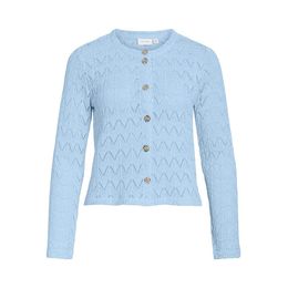 Vila Cardigan "Vicitra" in Hellblau - 45% | Gr&ouml;&szlig;e S | Damen-pullover-cardigans