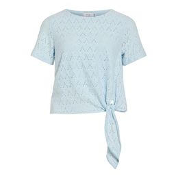 Vila Bluse "Viamalina" in Hellblau - 48% | Gr&ouml;&szlig;e M | Damen-blusen