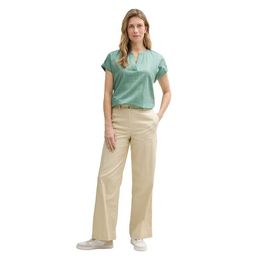 Tom Tailor Bluse in T&uuml;rkis - 62% | Gr&ouml;&szlig;e 38 | Damen-blusen